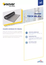 Isover TECH dB Alu | Isover Technical Insulation