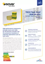 TECH Tank Roof Slab 80 kPa | Isover Technical Insulation