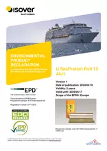 U SeaProtect Roll 13 Alu1 | Isover Technical Insulation