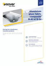 Aluminium glass fabric composite B-Al or B-Gl | Isover Technical Insulation